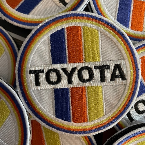 Toyota Tacoma Retro Circle Embroidered Patch - Etsy