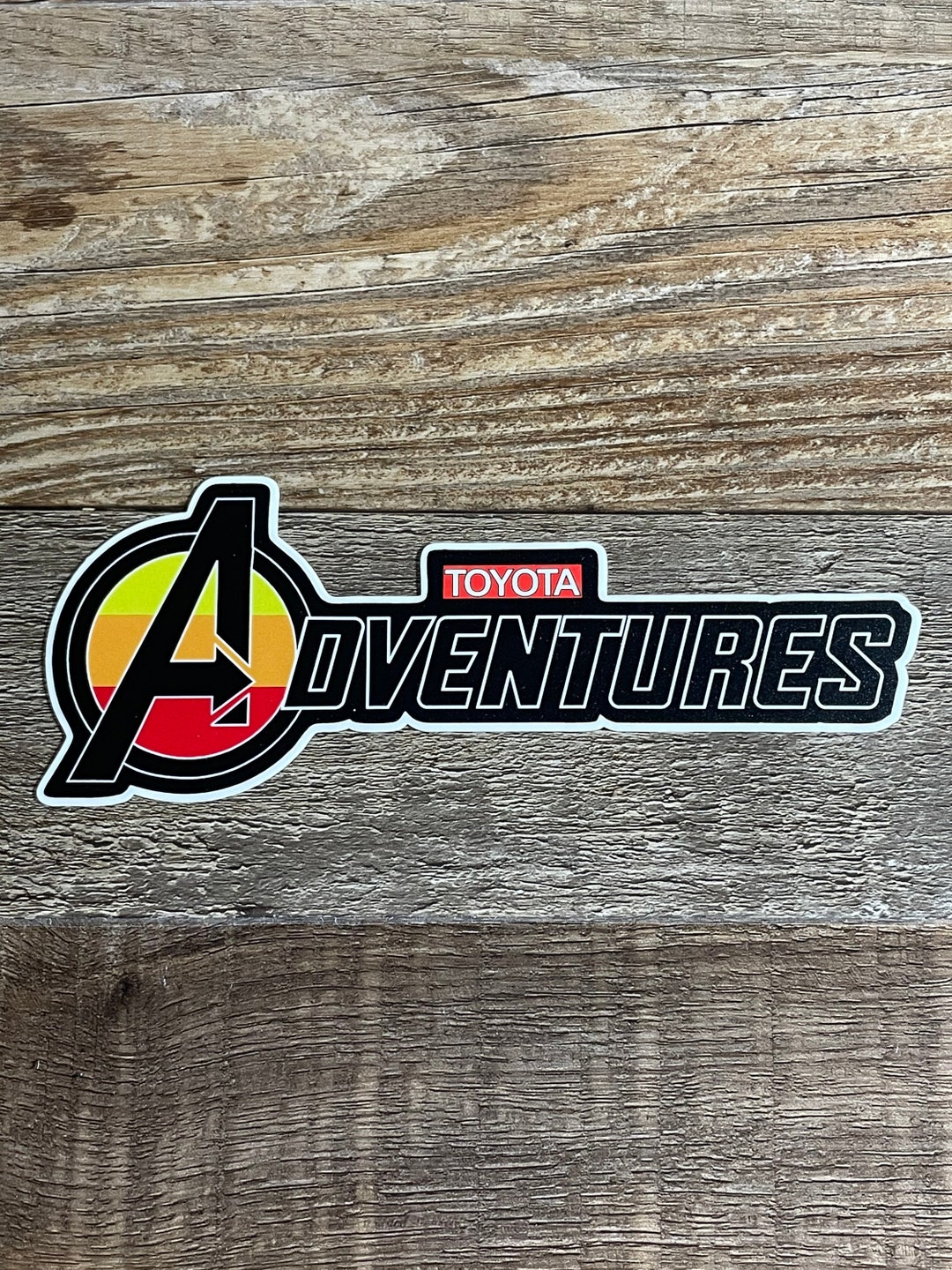 Toyota Retro Adventures Decal / Sticker - Avengers Style for 4runner ...