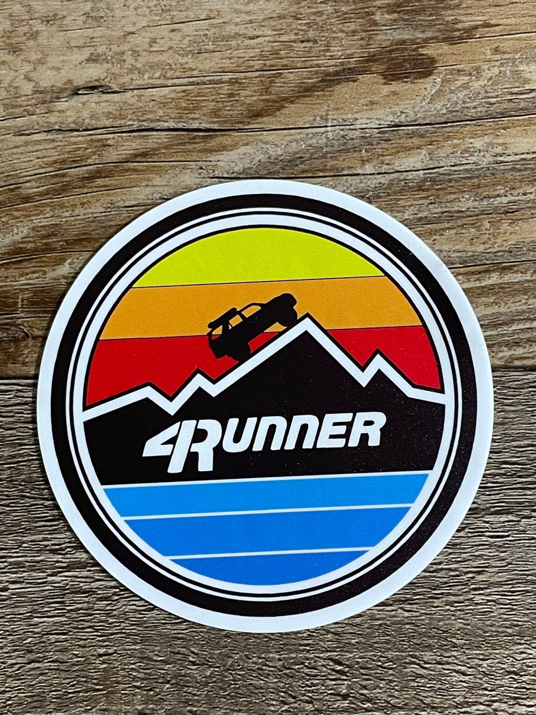 Retro Toyota 4runner Sticker: Land & Sea Vinyl Decal - Etsy