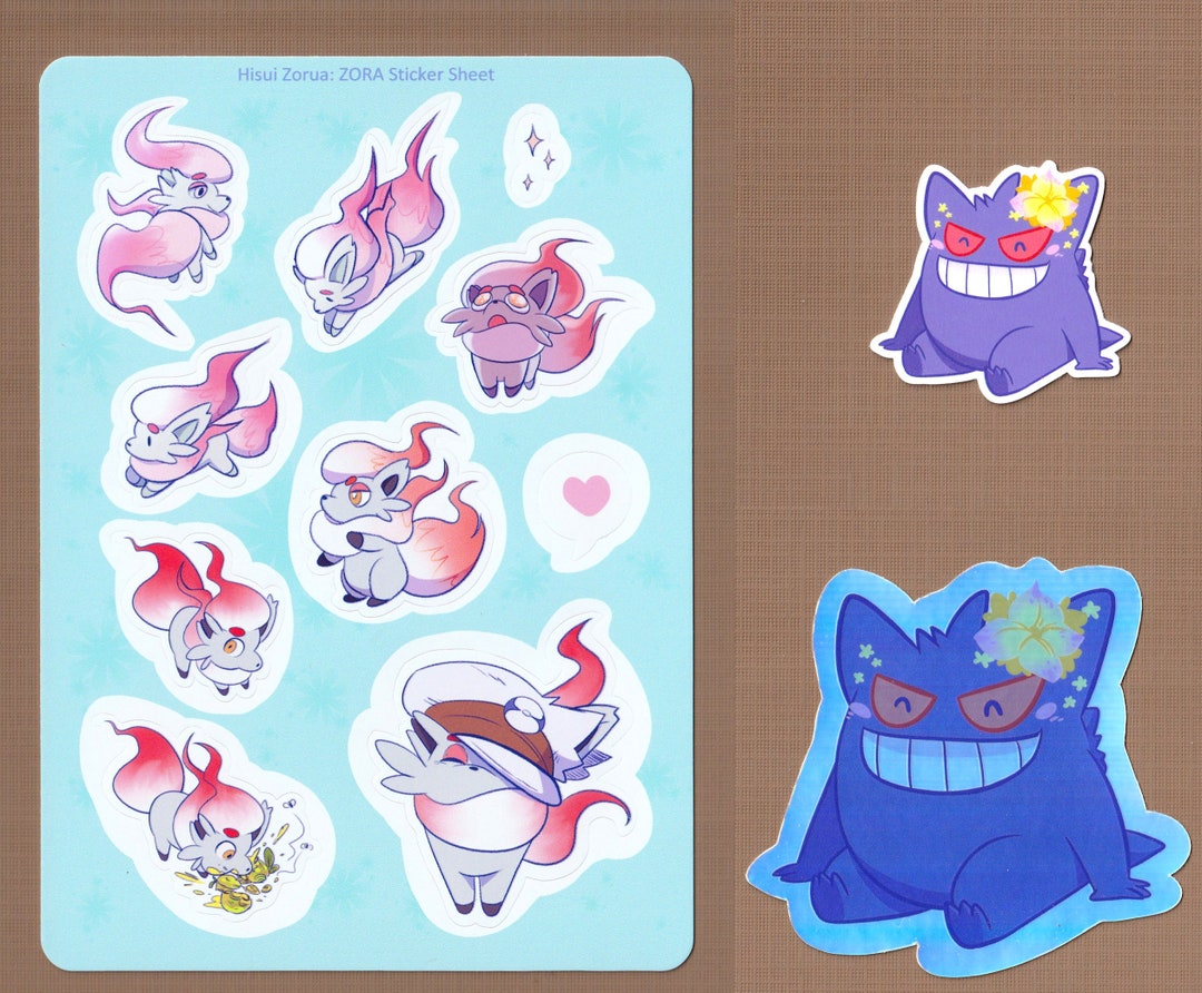 POKEMON Stickers - Etsy