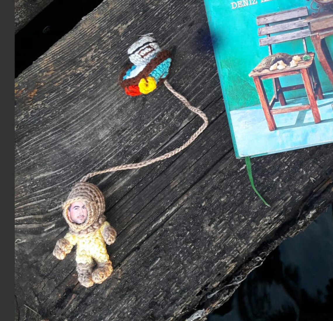 Crochet Scuba Diver Bookmark / Photo Frame / Perfect Gift for Those Who ...
