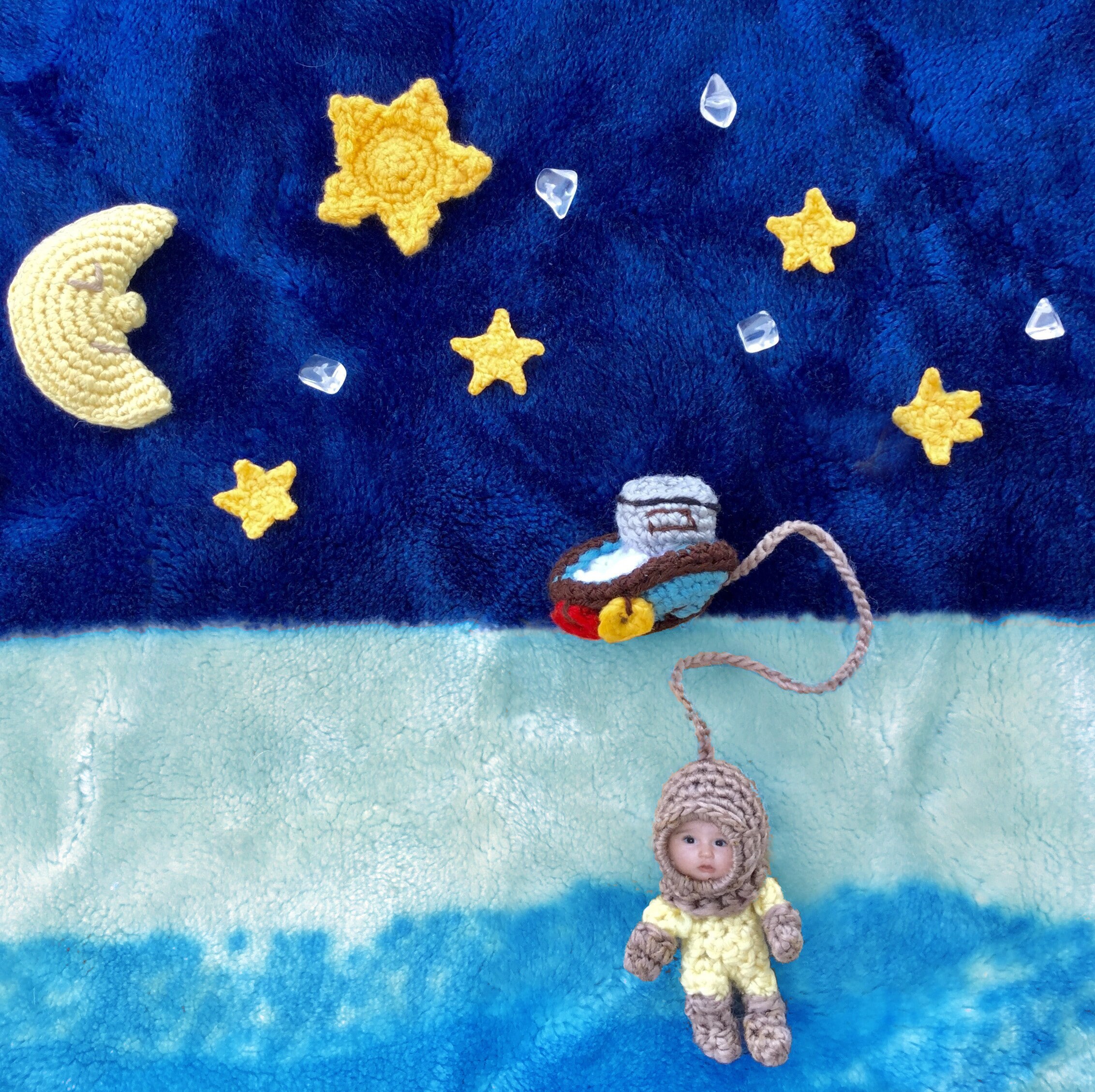 Crochet Scuba Diver Bookmark / Photo Frame / Perfect Gift for Those Who ...