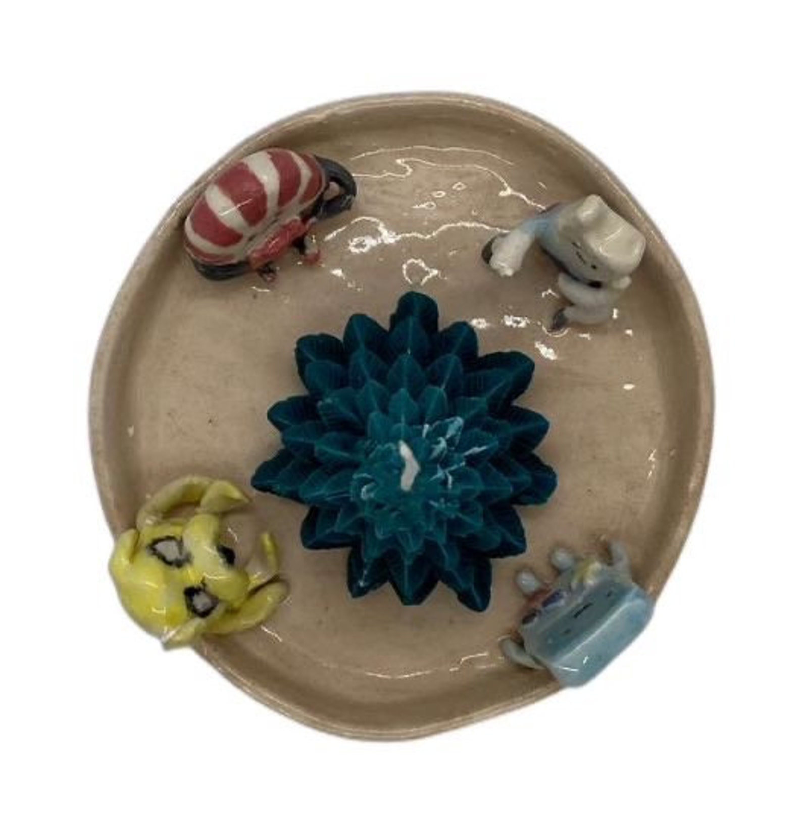 Customizable Adventure Time Ceramic Candle Holder/finn Jack Bmo and ...