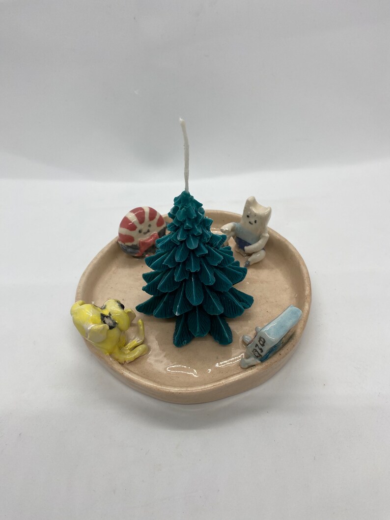 Customizable Adventure Time Ceramic Candle Holder/finn Jack Bmo and ...