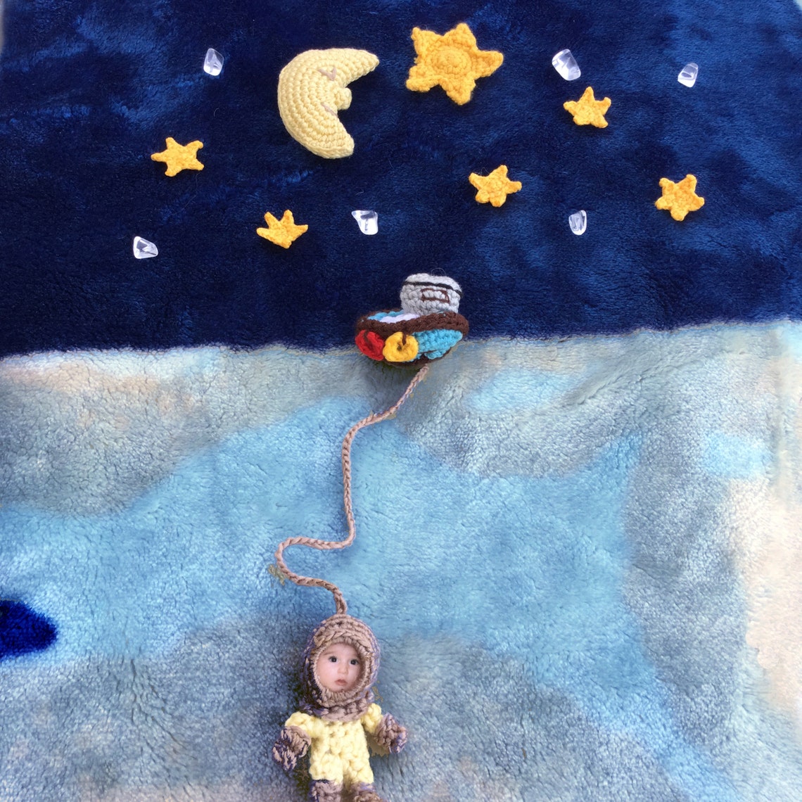 Crochet Scuba Diver Bookmark / Photo Frame / Perfect Gift for Those Who ...