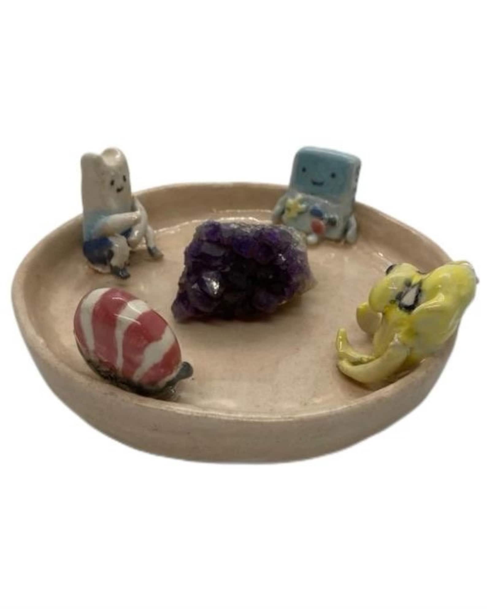 Customizable Adventure Time Ceramic Candle Holder/finn Jack Bmo and ...