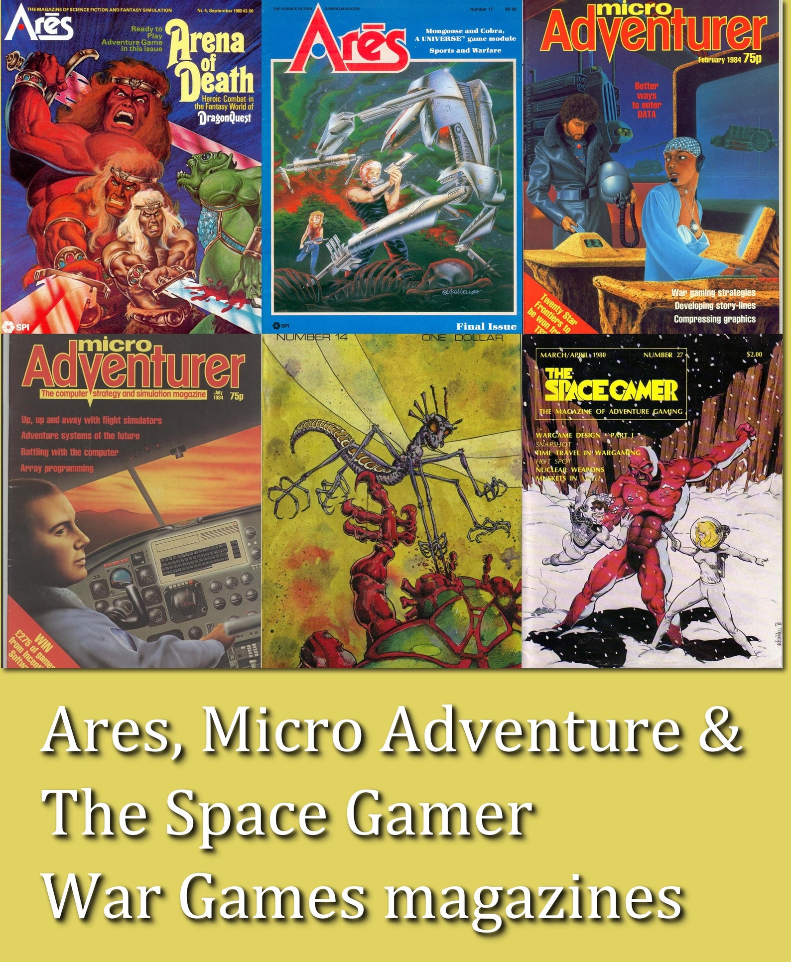 900 Vintage Dungeons & Dragons Magazines Ares Inferno - Etsy