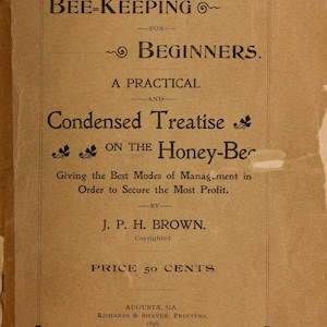 Vintage Bee Keeping Book Collection - Apiary, Beekeeping, Apiculture ...