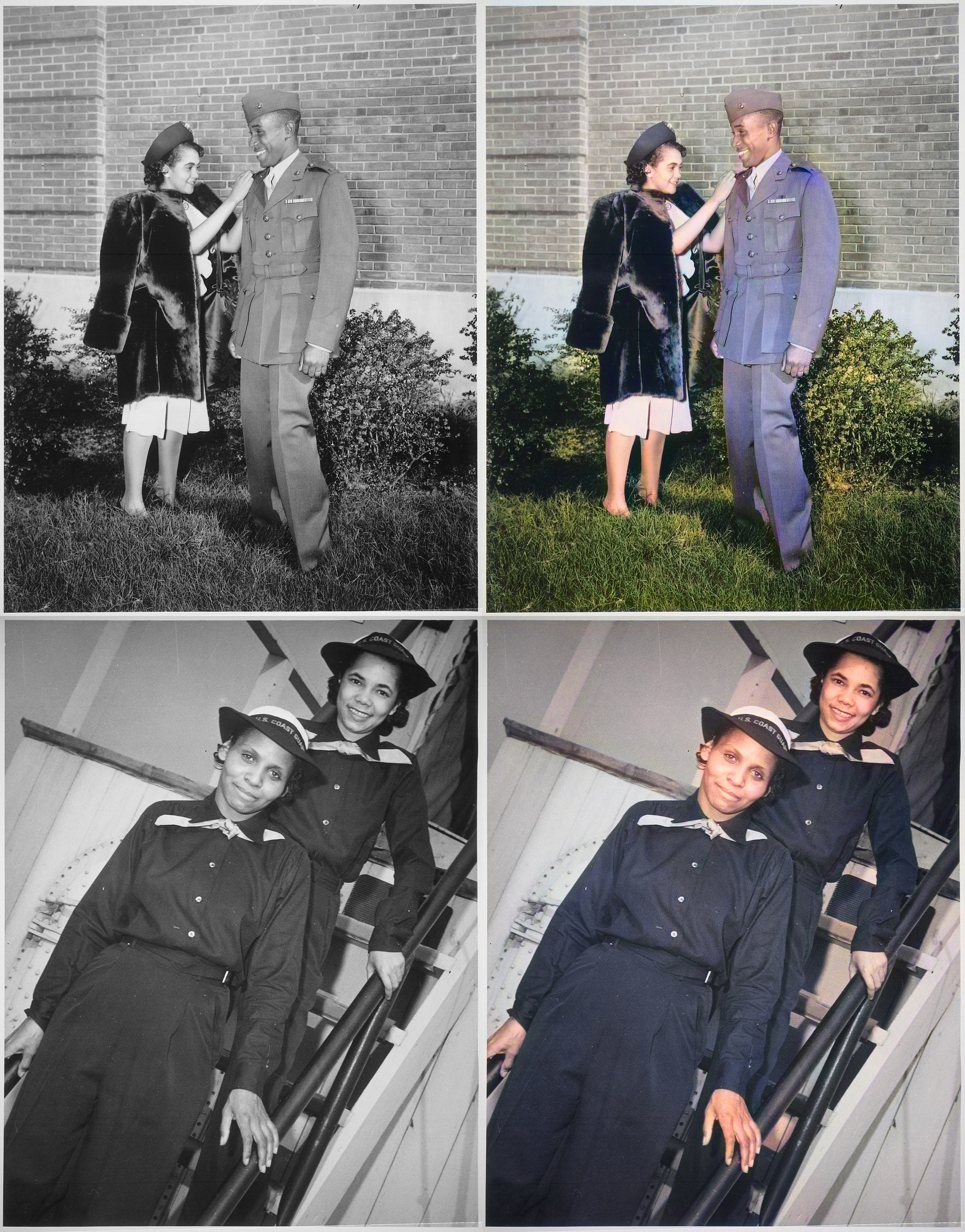 African Americans During World War II BW Colorized Photos 240 Images ...