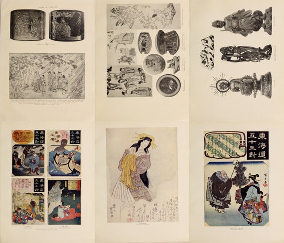 Legend in Japanese Art : Historical Episodes Legendary - Etsy