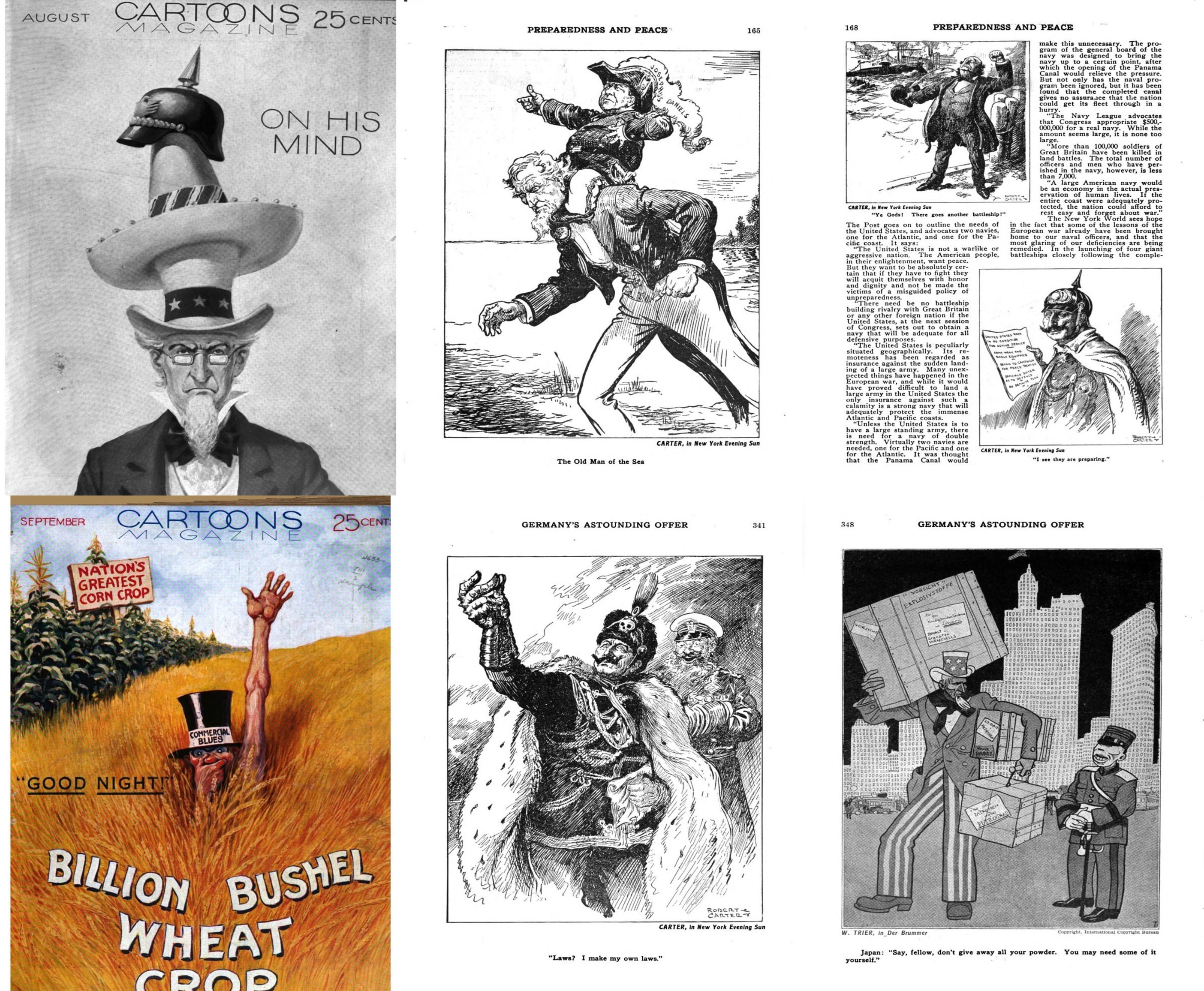 Vintage Caricature Magazine: 1915-1918 Cartoons - 12 Issues (PDF) - Etsy