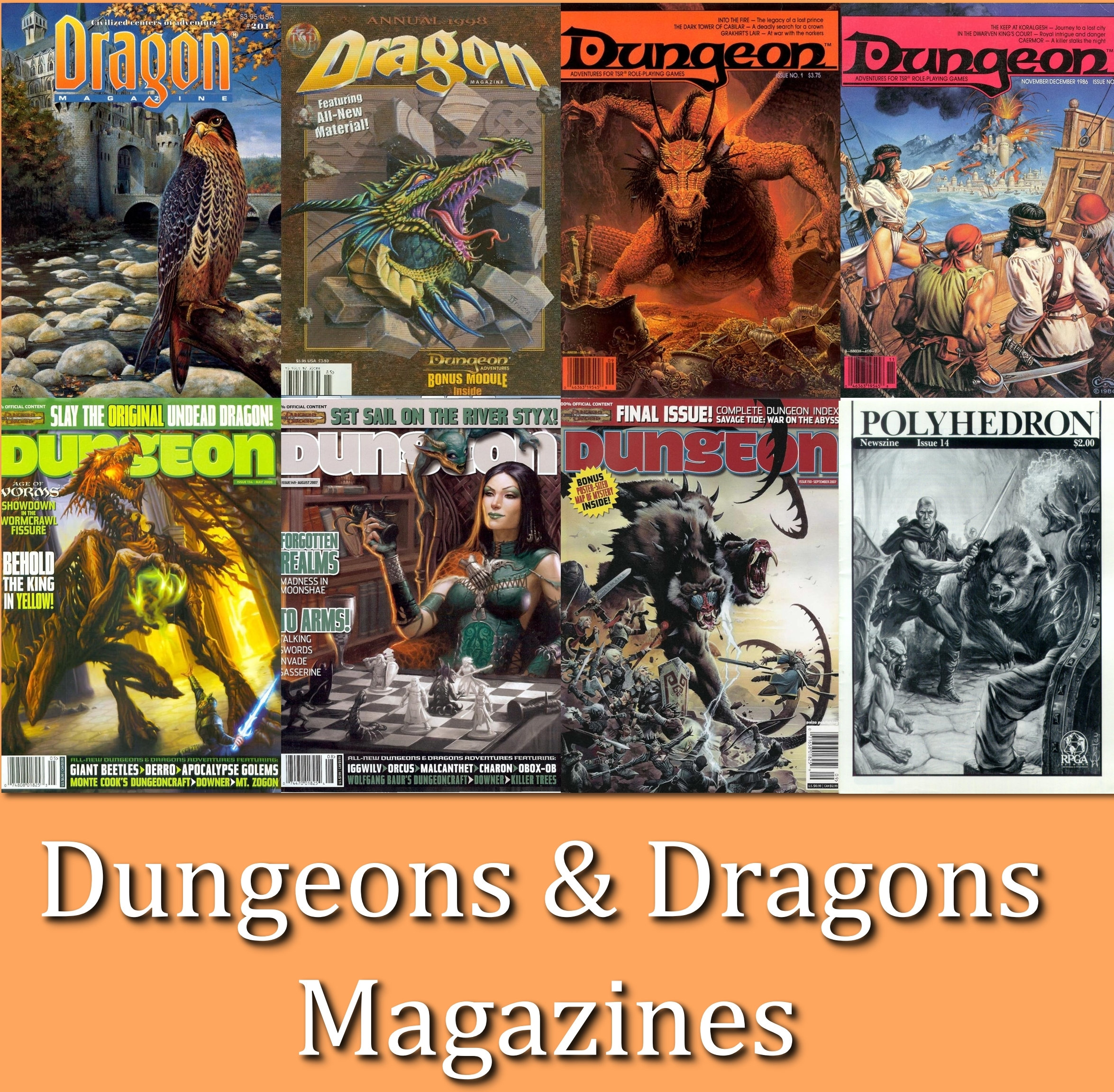 900 Vintage Dungeons & Dragons Magazines Ares Inferno - Etsy
