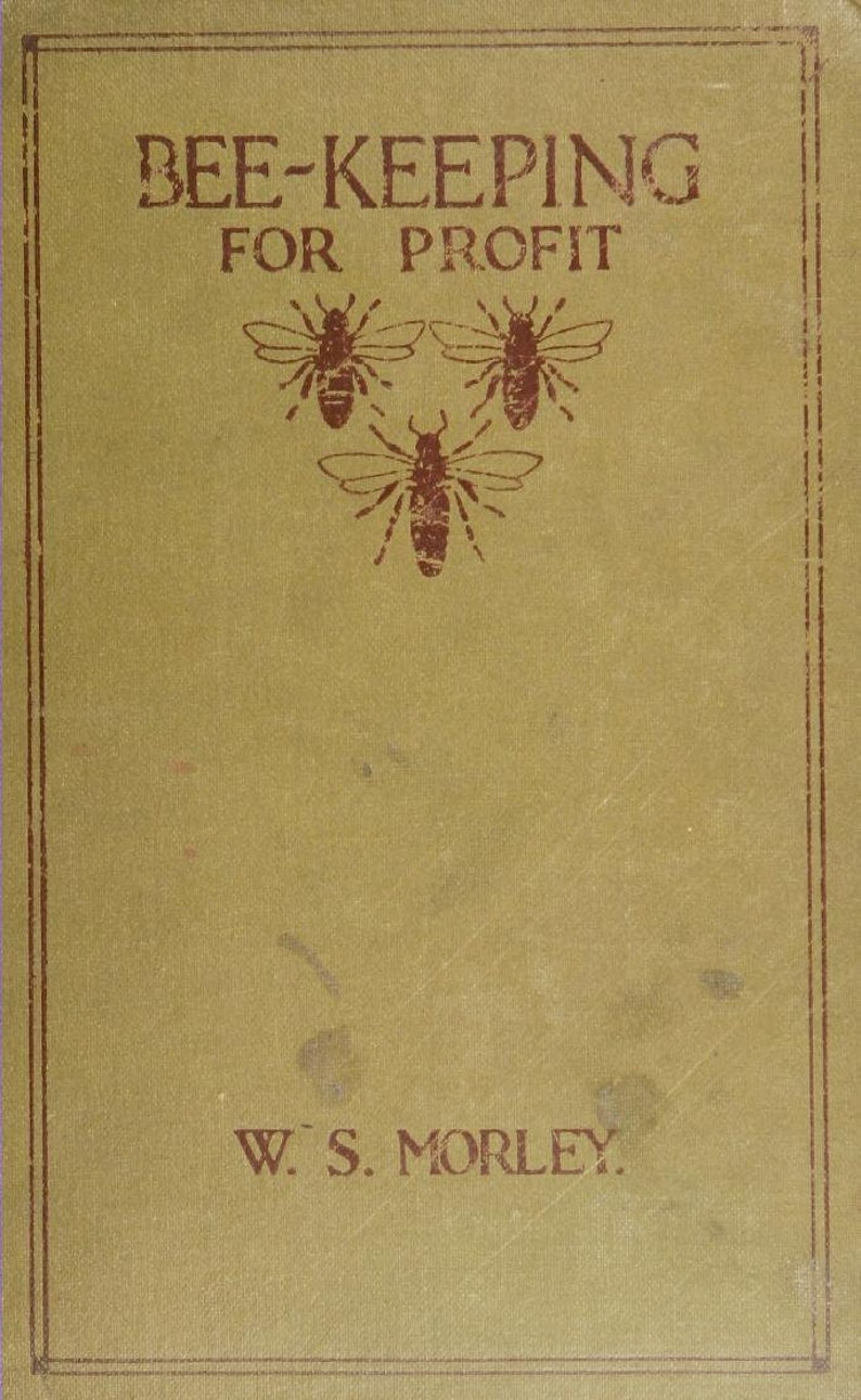 Vintage Bee Keeping Book Collection - Apiary, Beekeeping, Apiculture ...