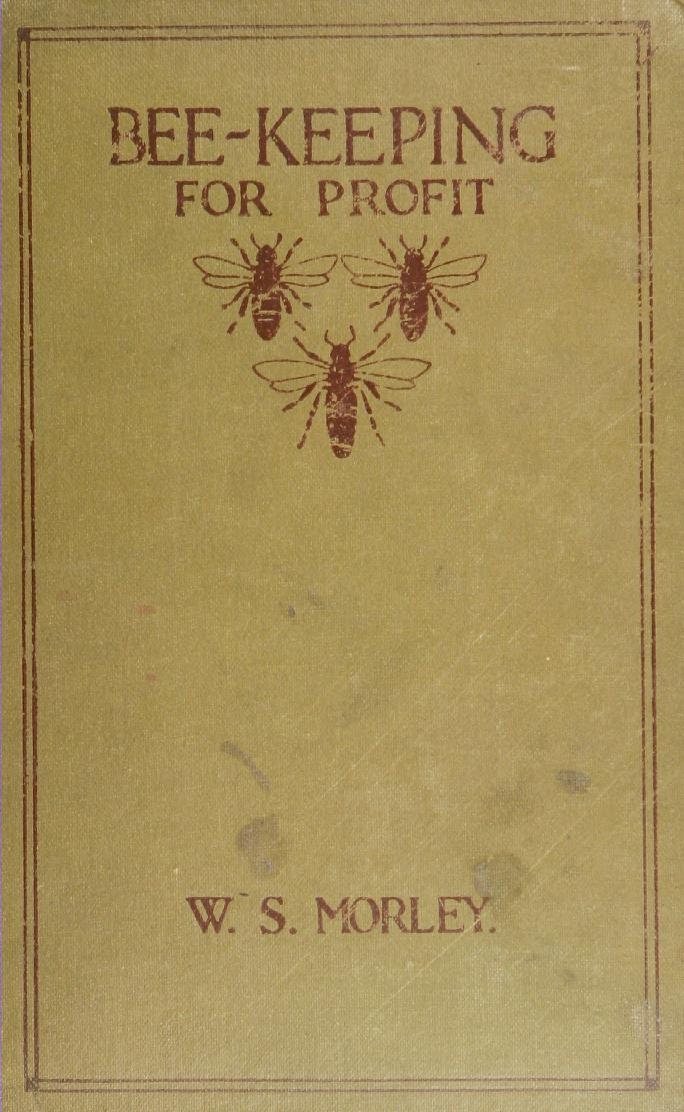 Vintage Bee Keeping Book Collection - Apiary, Beekeeping, Apiculture ...