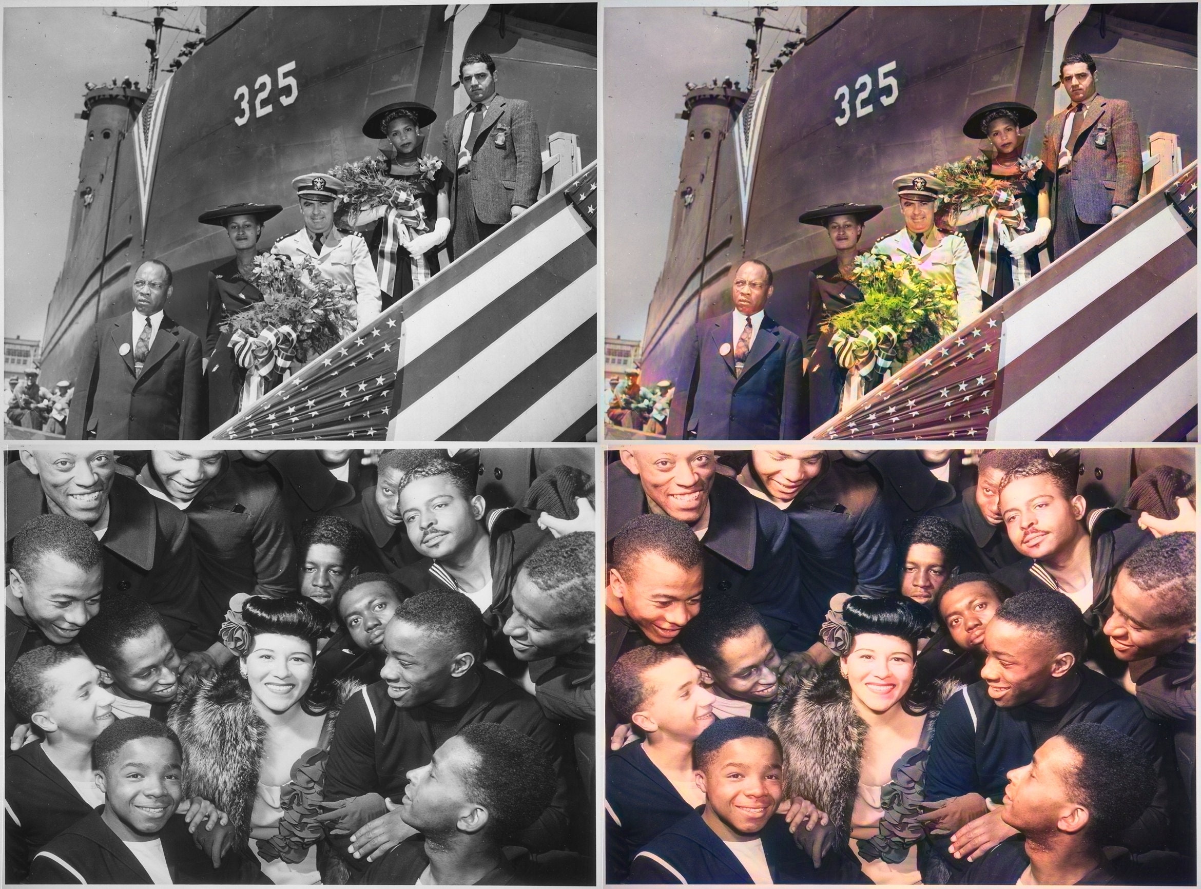 African Americans During World War II BW Colorized Photos 240 Images ...