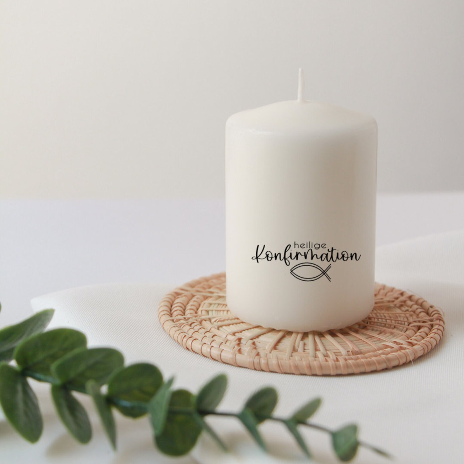 Confirmation PDF Template Candle Tattoo Candle Sticker Candle Design ...
