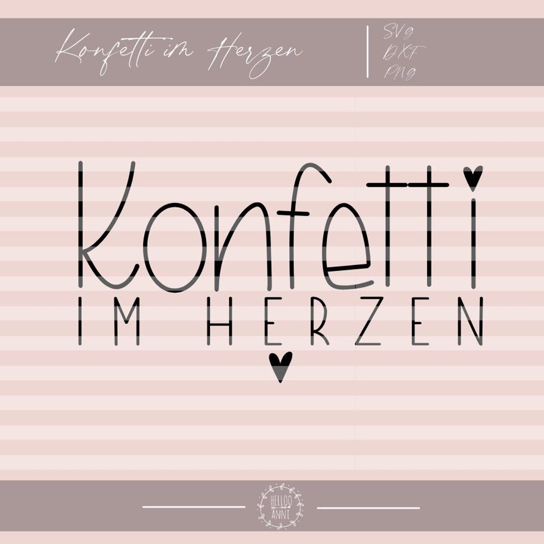Plotter File confetti in the Heart SVG DXF PNG Plotting Children ...