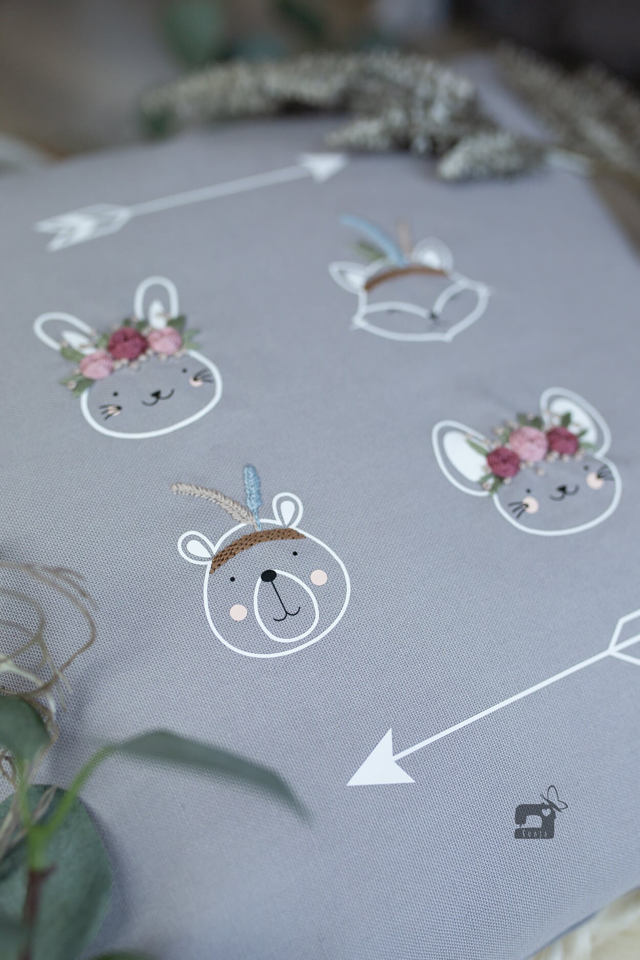 Plott & Stick Waldtiere Plotterdatei mit Stickvorlagen und - Etsy.de