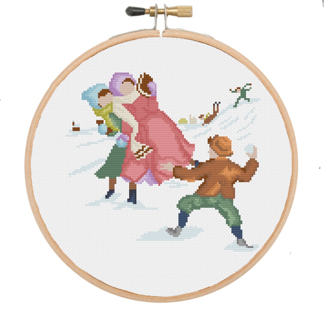 The Long Winter PDF Cross-stitch Pattern - Etsy