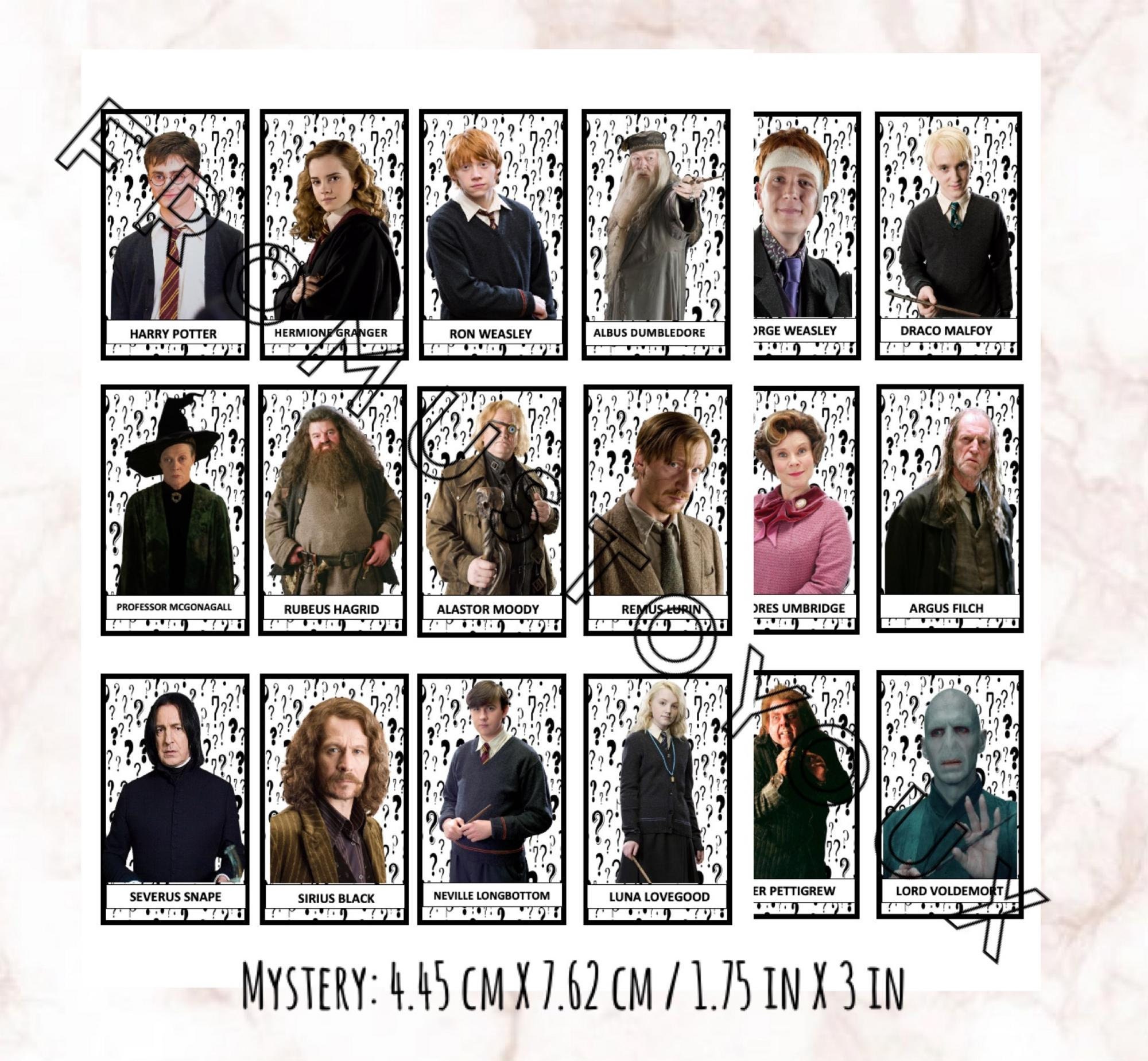 Harry Potter Adivina quién es el juego de mesa plantilla | Etsy