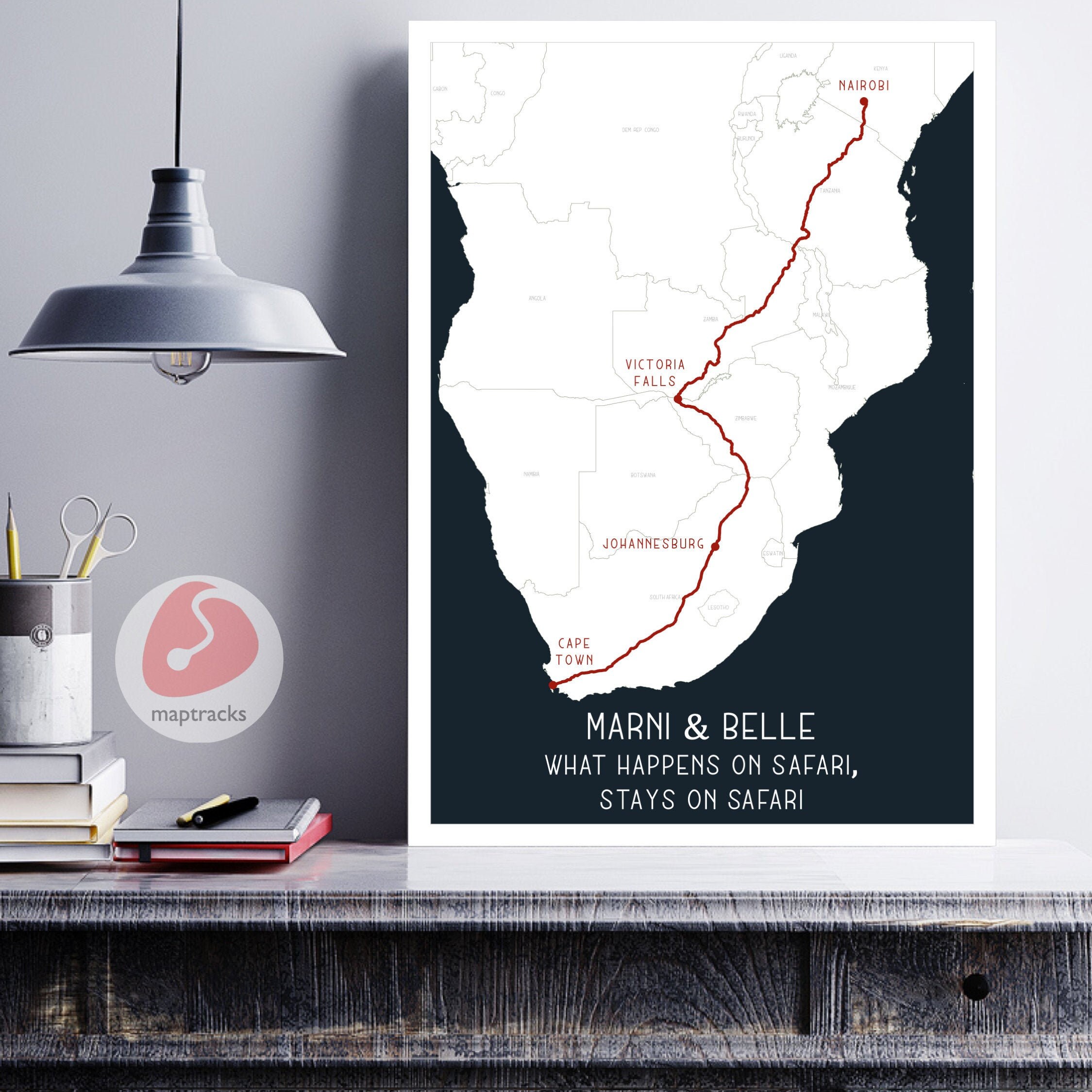 Personalize Map Route Custom Travel Map Driving Map - Etsy