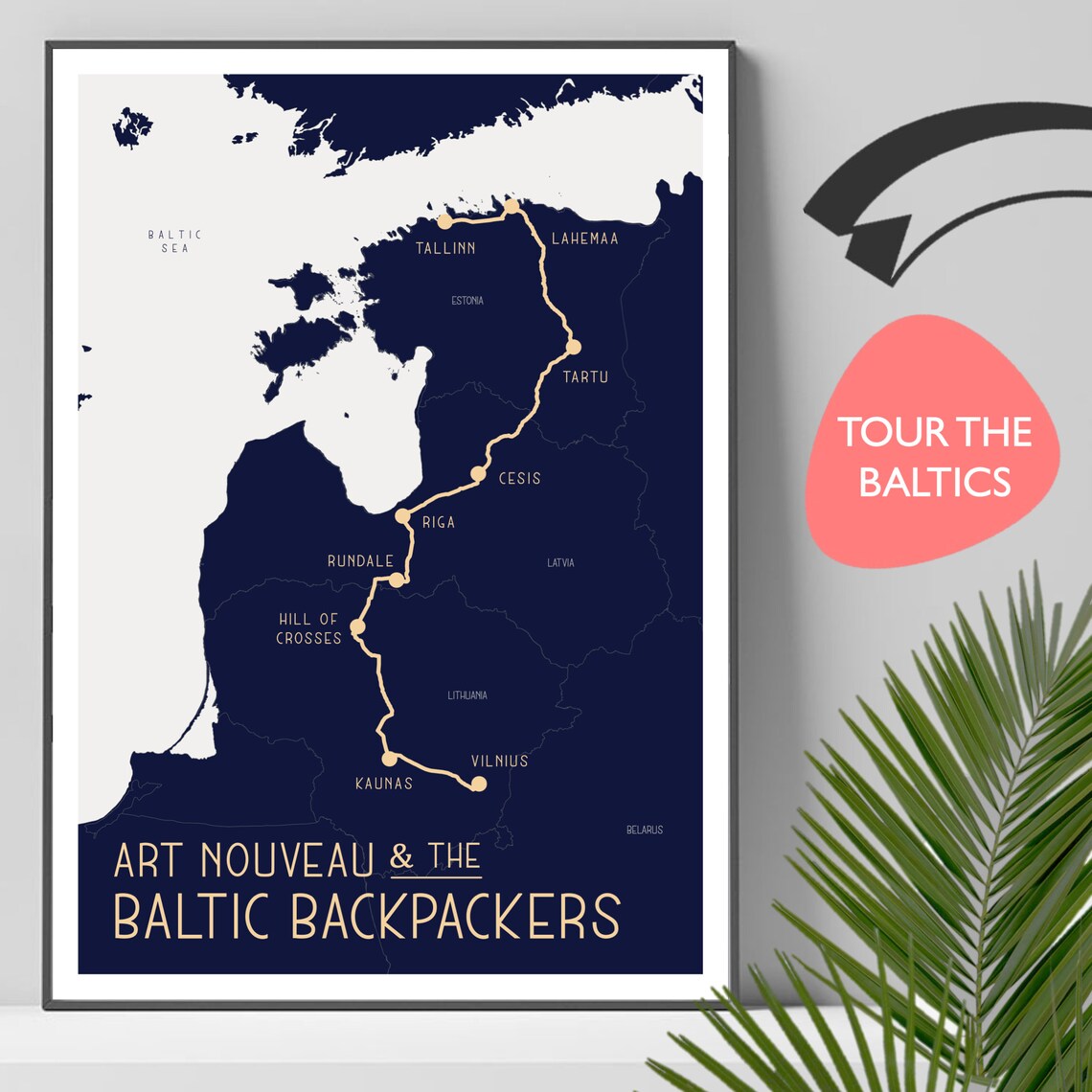 Custom Road Trip Map Travel Route Map Personalize Memory - Etsy Australia