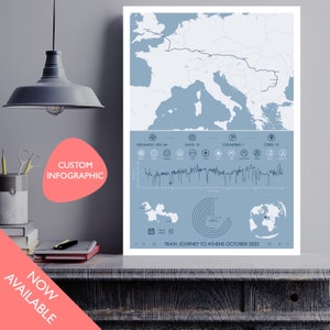 Driving Route Map - Hiking Trail - Personalize Travel Map - Cycling Map ...
