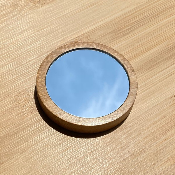 Bamboo Mirror - Etsy