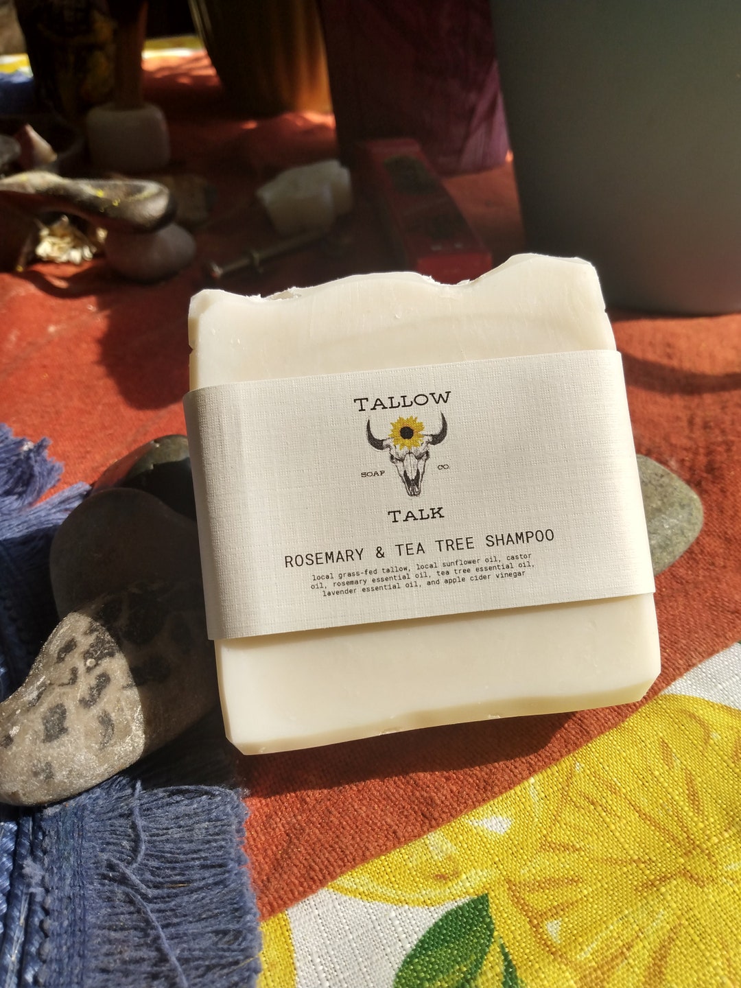 Rosemary Tea Tree Shampoo Bar - Etsy