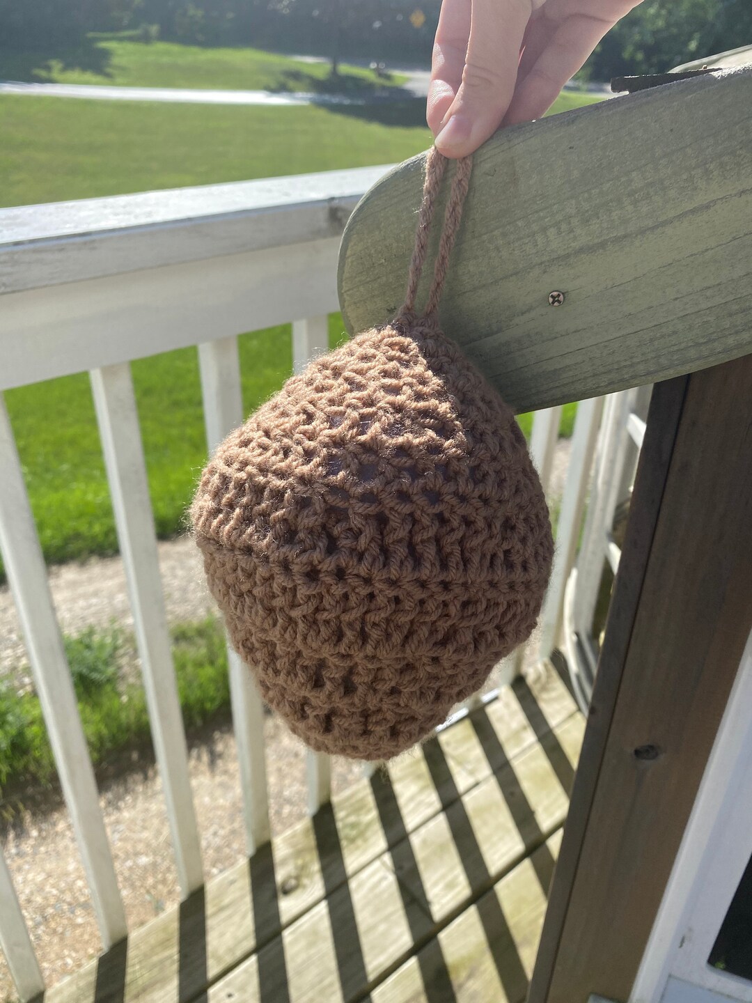Crochet Wasp/hornet Nest Keep Bees Away Wasp Keep Way - Etsy