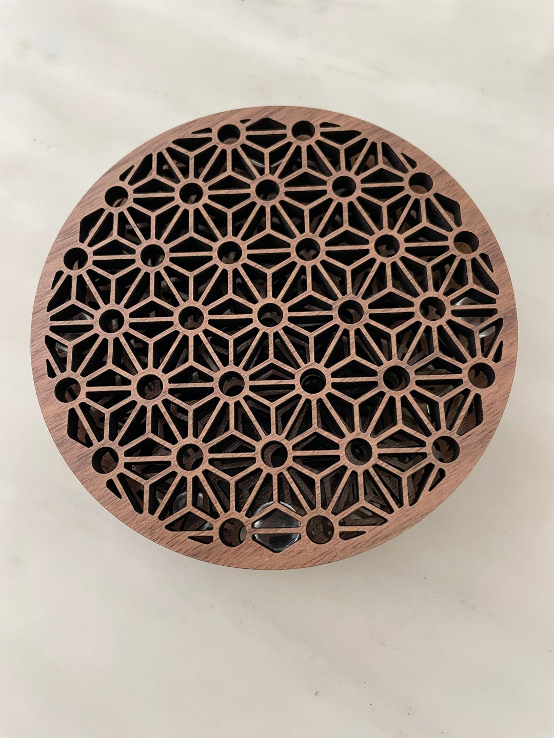 2 Handmade Star Kumiko Coasters (set of 2) - Etsy