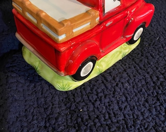 Red Truck Cookie Jar - Etsy