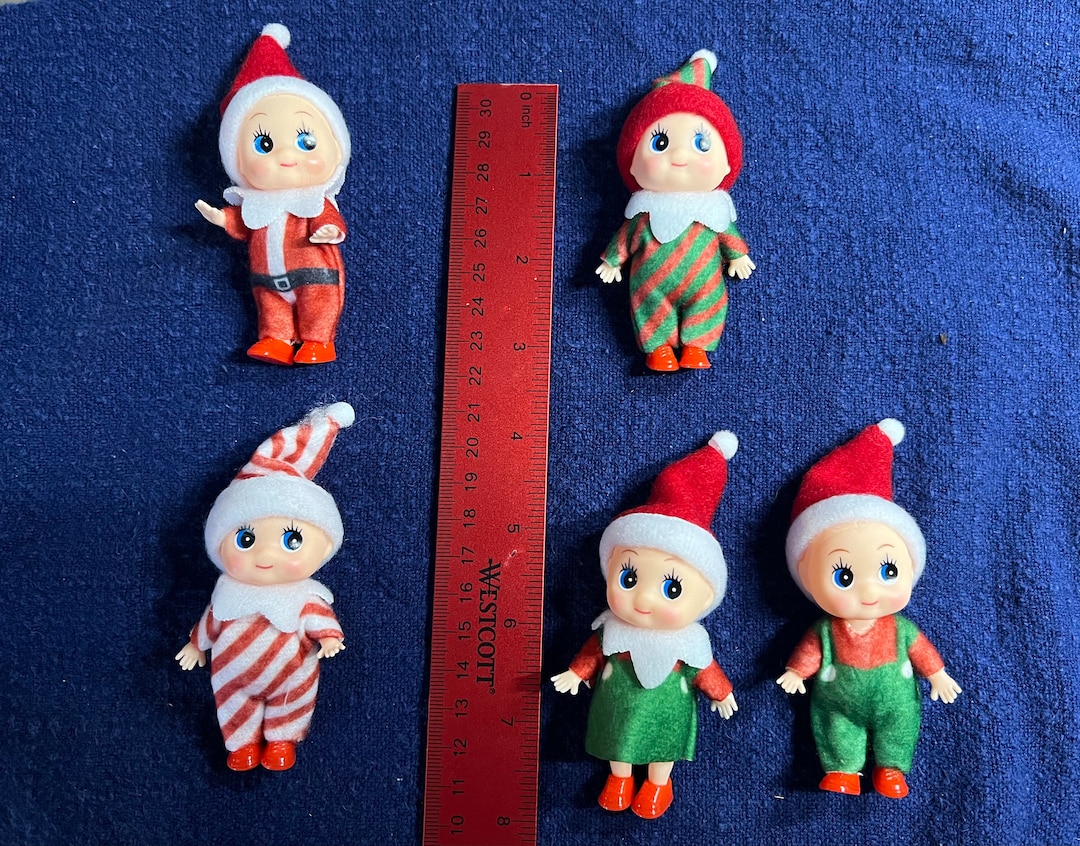 Set of Mini Elves - Etsy