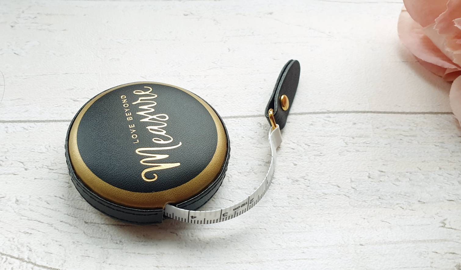 Black and Gold Mini Tape Measure 1.5m Portable Retractable - Etsy