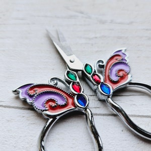Stunning Retro Style Sewing Scissors - Rustic Shabby Chic Sewing ...