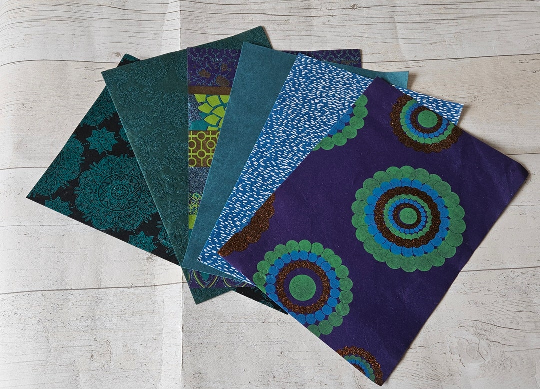 6 Sheets Bundle Handmade A4 Size Paper, A4 Sheets , 29.7cm X 21cm ...