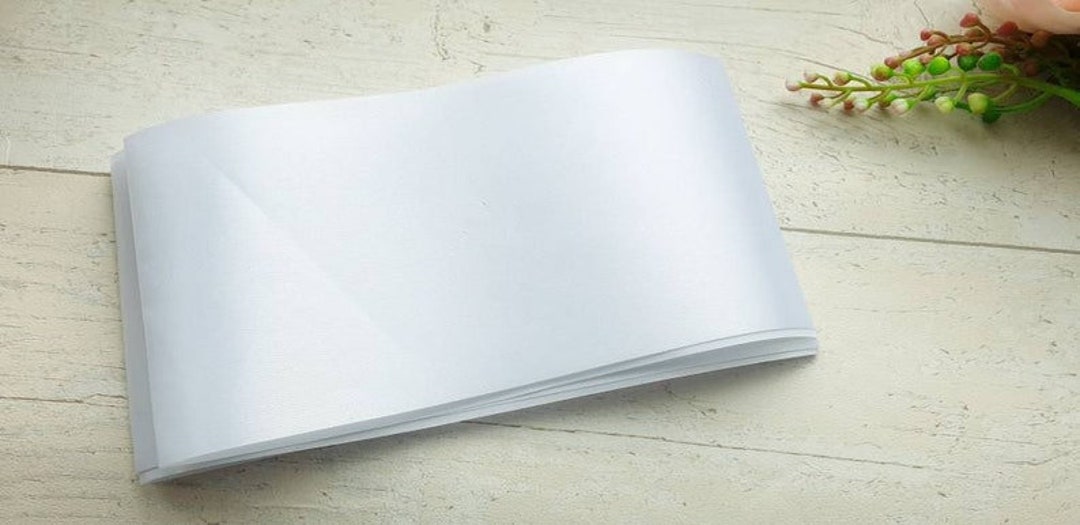 Plain Blank White Wedding Sashes Sash for Hen Party, Baby Shower ...