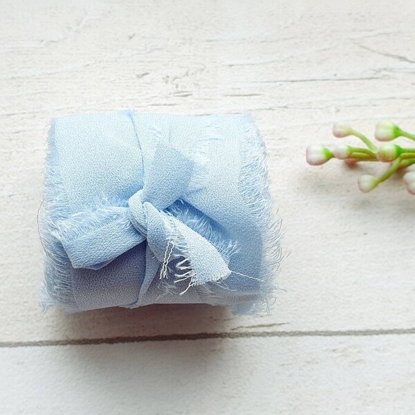 Sky Blue Ribbon - Etsy