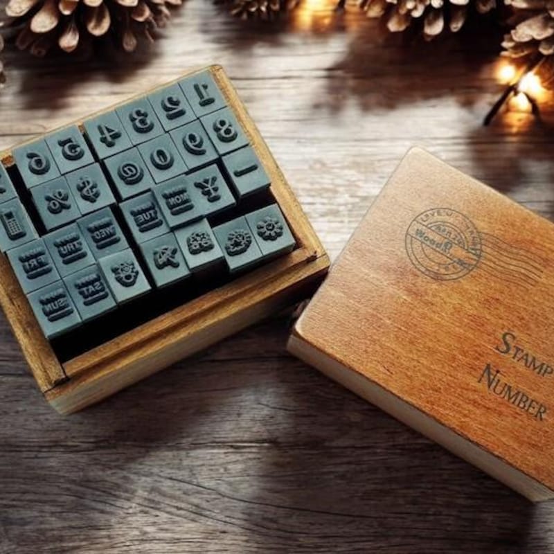 Vintage Style Stamp - Etsy