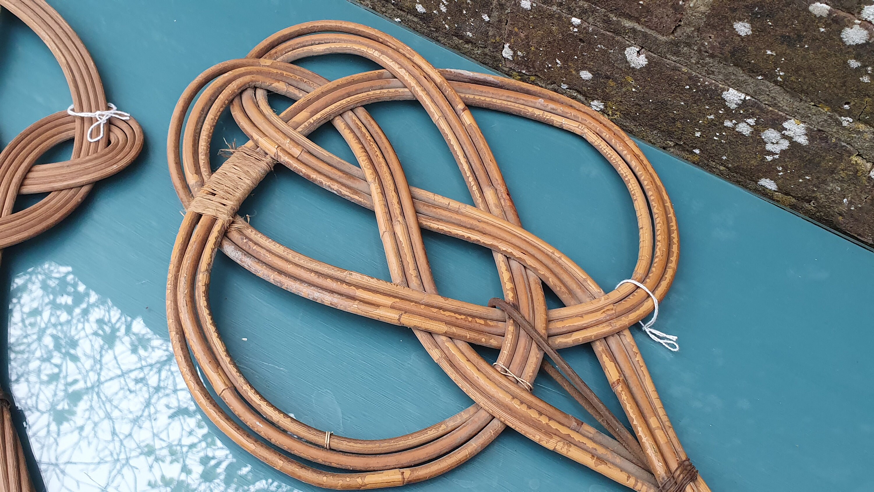 3 Vintage Victorian Wicker Carpet Rug Beaters. - Etsy