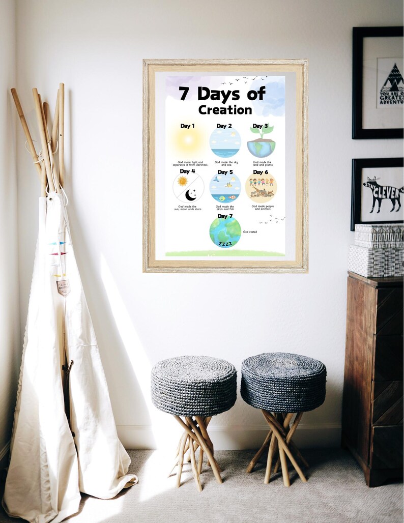7 Days of Creation - Etsy