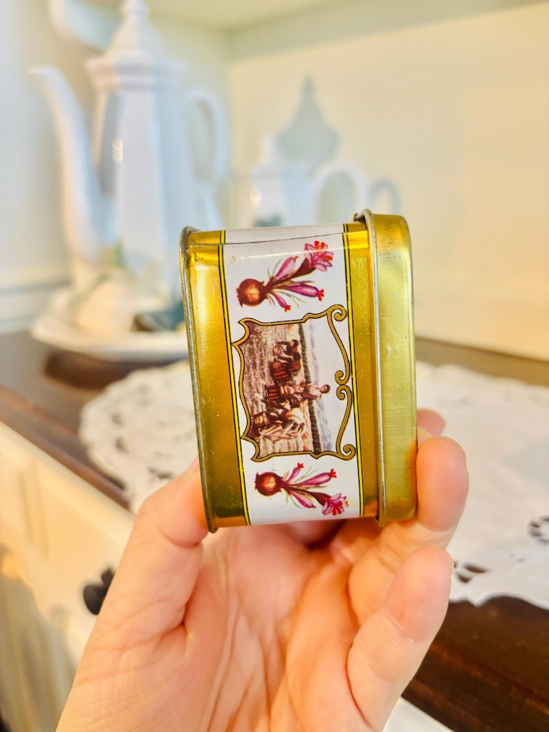 Vintage 1980s Saffron Tin Made in Spain 'the Gathering of Saffron Brand ...