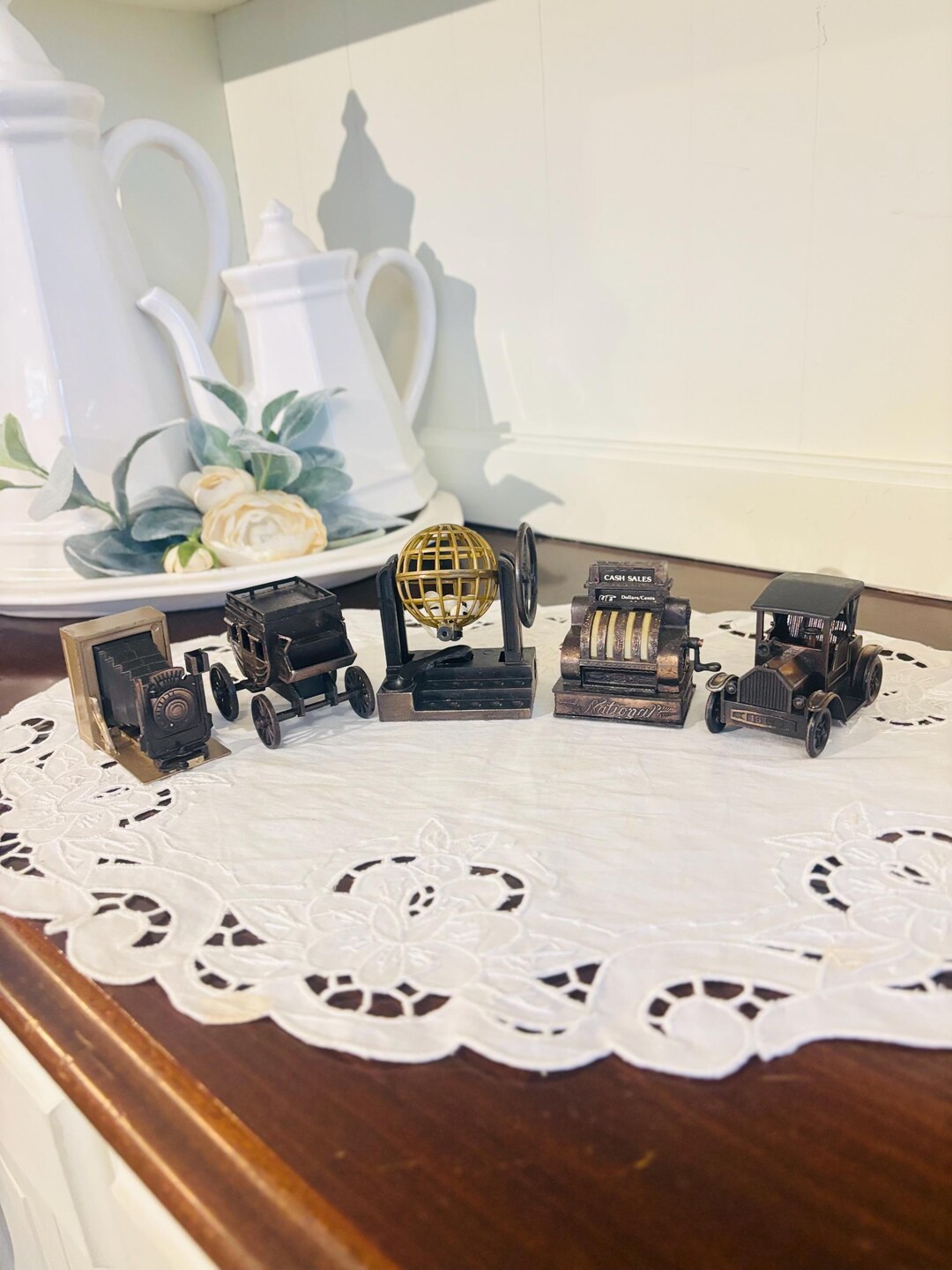 Vintage Durham Miniature Figurines Pencil Sharpner - Etsy