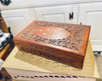 Chip Carved Box | Etsy