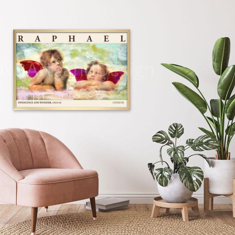 Cherubs From the Sistine Madonna by Raphael | Framed Giclée Print | 300 ...