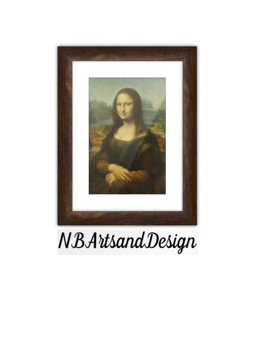Mona Lisa by Leonardo Da Vinci | Digital Download | 300 PPI High ...