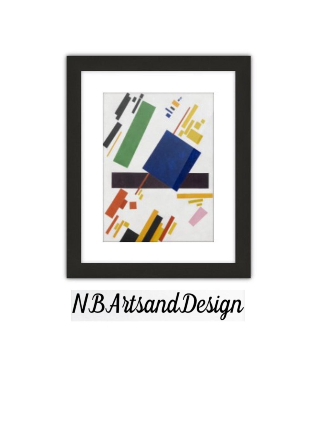 Bold Geometry by Kazimir Malevich | Digital Download | 300 PPI High ...