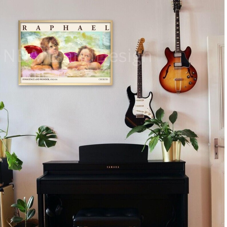 Cherubs From the Sistine Madonna by Raphael | Framed Giclée Print | 300 ...