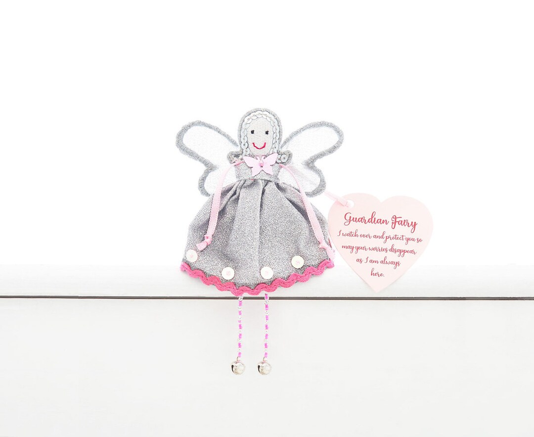Guardian Fairy Shelf Sitter / Hanging - Keepsake Gift for Worry or ...