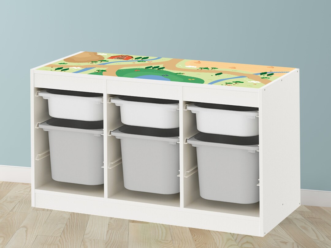 Farm STICKER for Ikea TROFAST Unit sticker Only Stickers - Etsy